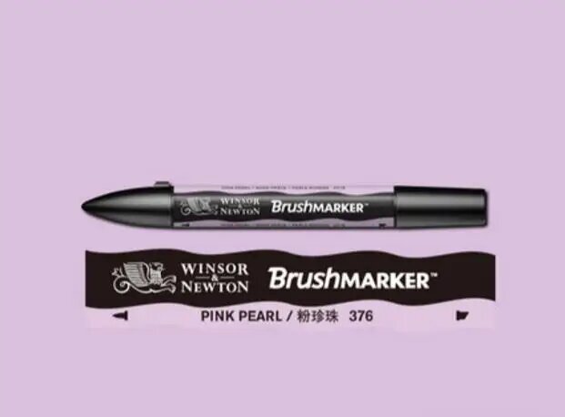 Winsor & Newton Brushmarker Pink Pearl 376