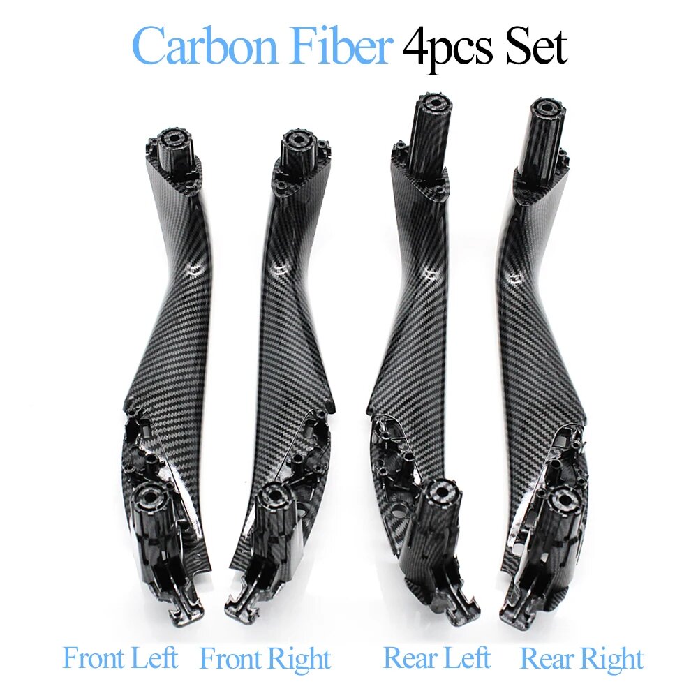 Carbon Fiber дверные ручки 4шт для BMW G30 G31 F90 2017-2021