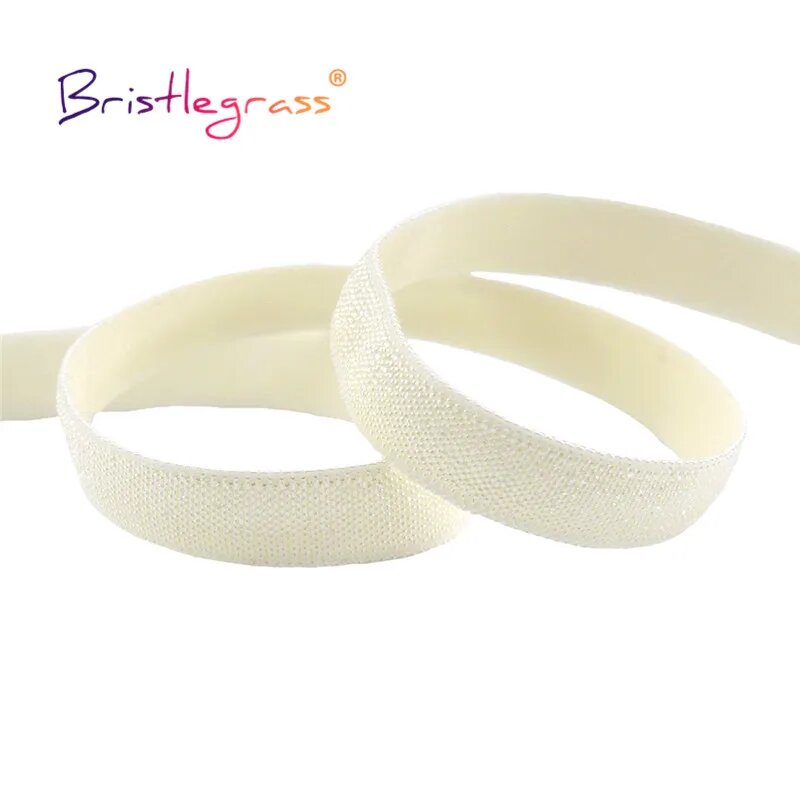 Эластичная лента BRISTLEGRASS Antique White, 10 мм, 5 ярдов
