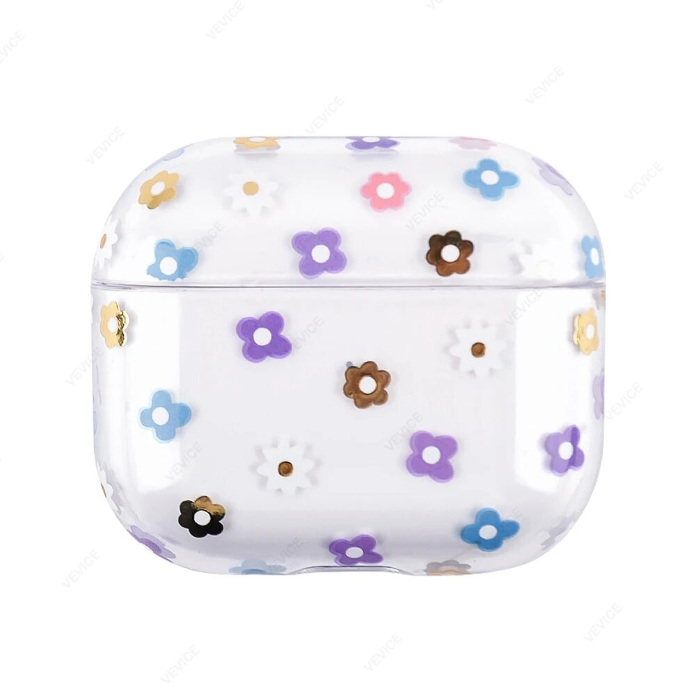 Прозрачный чехол для AirPods VEVICE с фруктовым узором For Airpods 3, 12