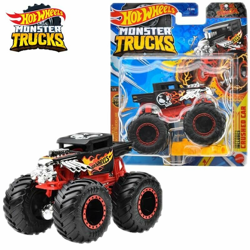 Машинка Hot Wheels Monster Trucks (Монстр трак)FYJ44 Bone Shaker