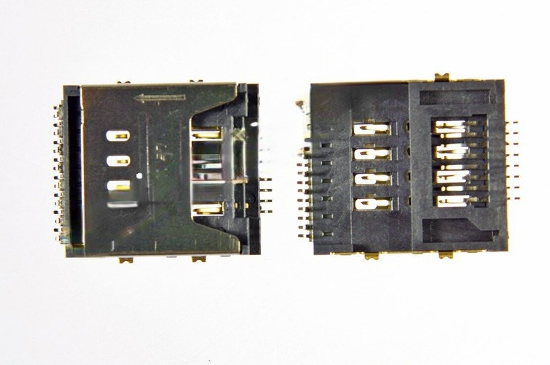 Разъем сим карты China 5 + flash