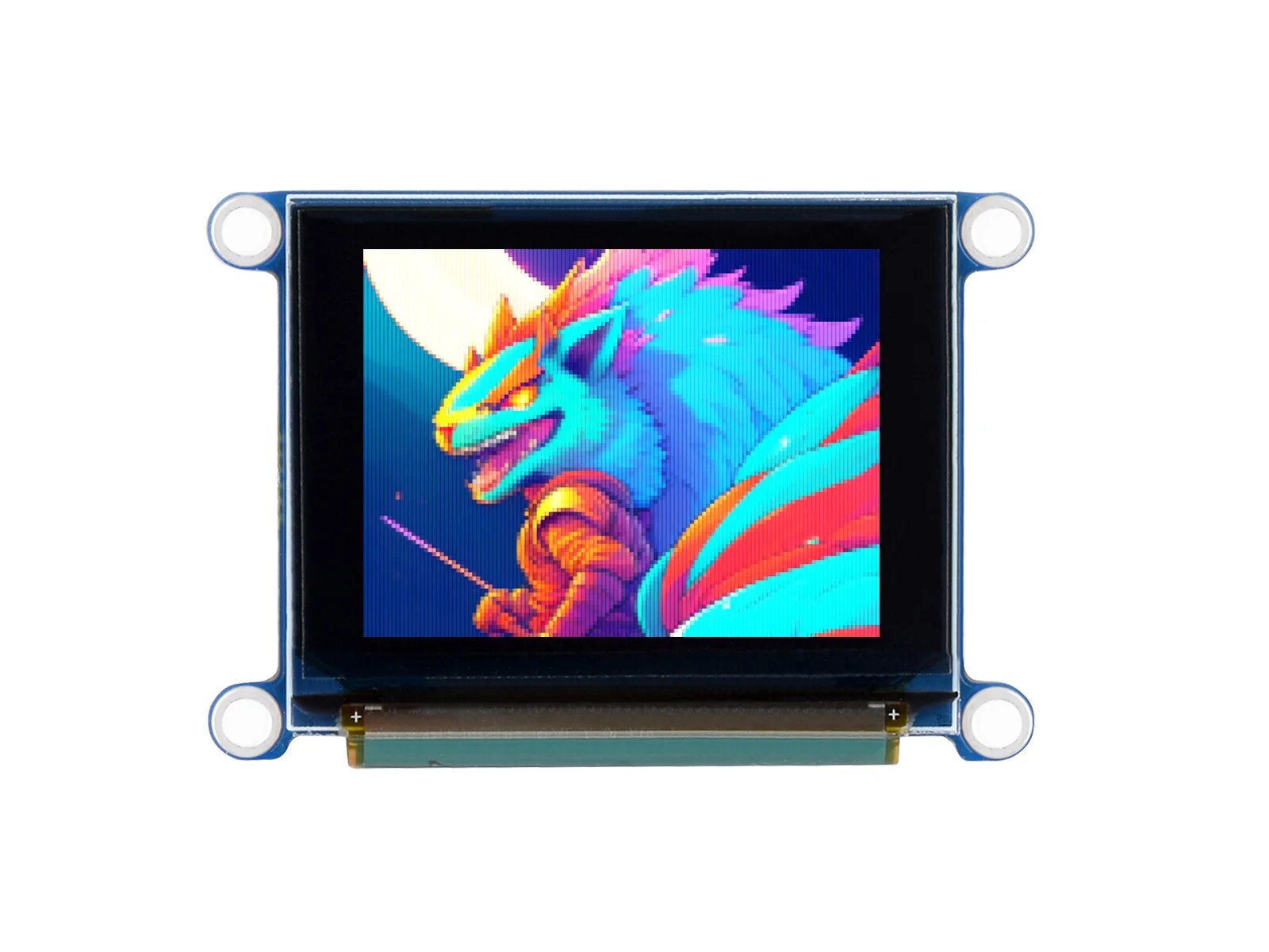 Модуль дисплея RGB OLED 1,27 дюйма, разрешение 128 × 96, цвета 262K, интерфейс SPI
