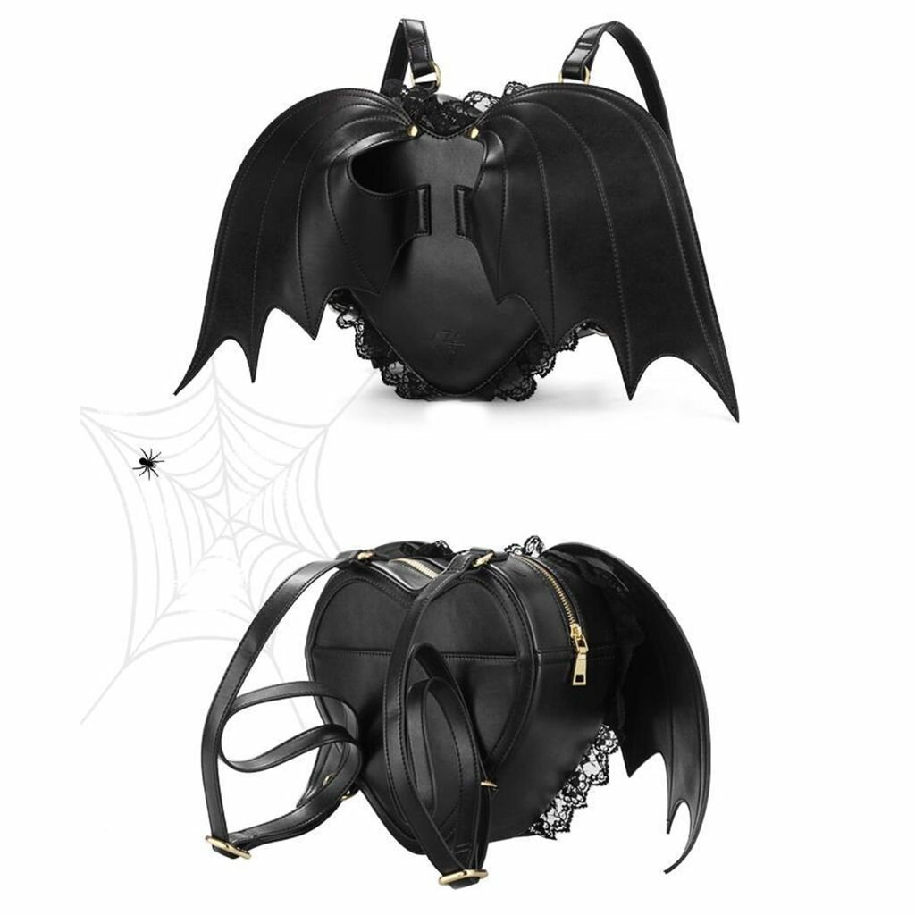 Рюкзак Devil Bat-черный — фото 1