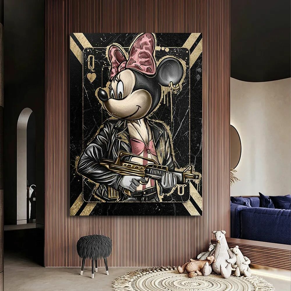 Картина деньги, мотивация постер, из коллекции "Офисные картины", 50х70 см.