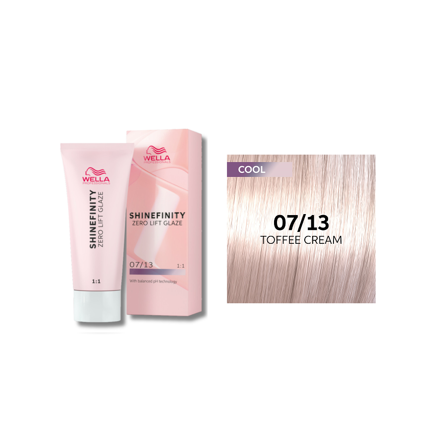 Wella Shinefinity 07/13 - Гель-крем краска Тоффи-крем 60 мл