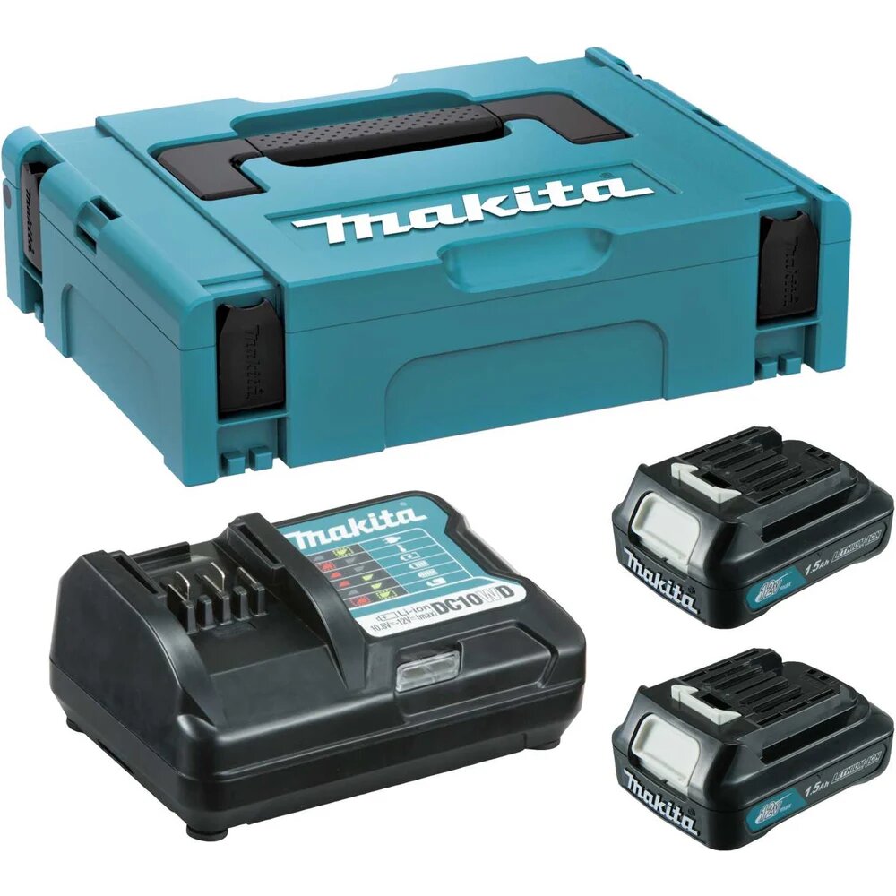 Набор аккумулятор и зарядное устройство Makita SK MKP1WY122 (BL1016x2 шт, DC10WD, кейс MAKPAC тип 1) 197643-8
