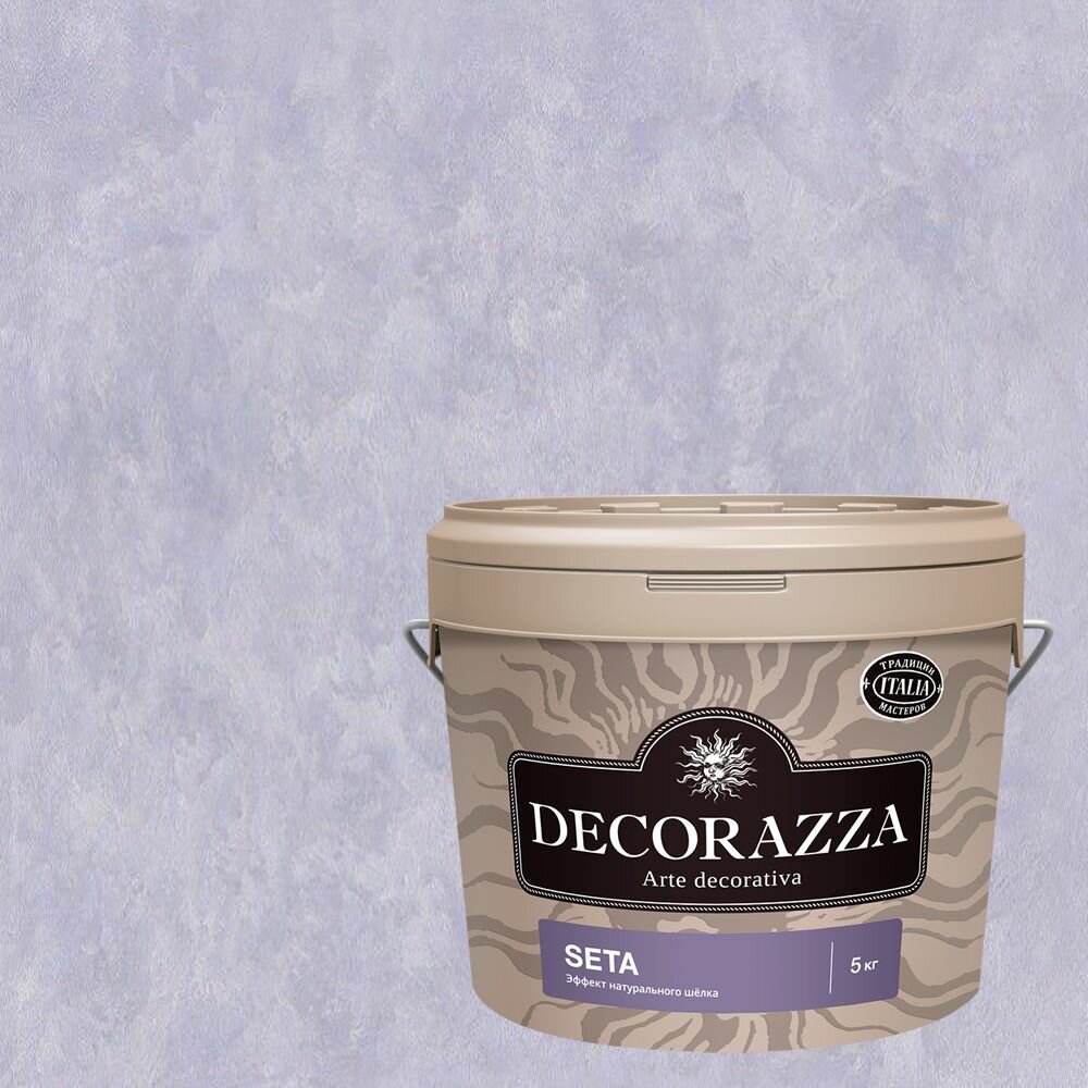 Декоративная штукатурка с эффектом натурального шелка Decorazza Seta (5кг) ST 11-102