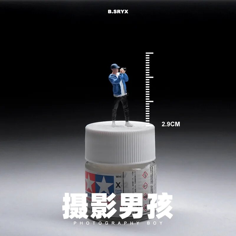 Миниатюрные фигурки фотографа 1/64 1