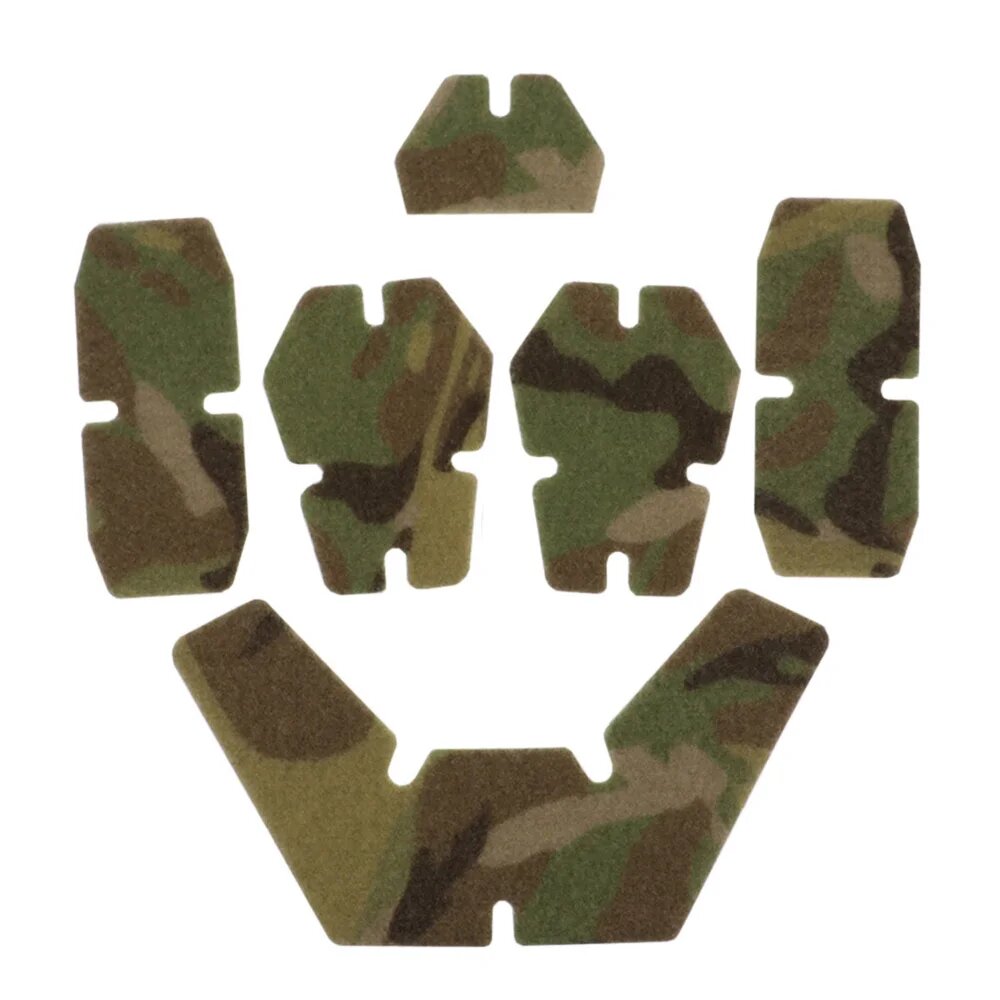 Тактические наклейки для шлема VULPO, 6 шт. MC