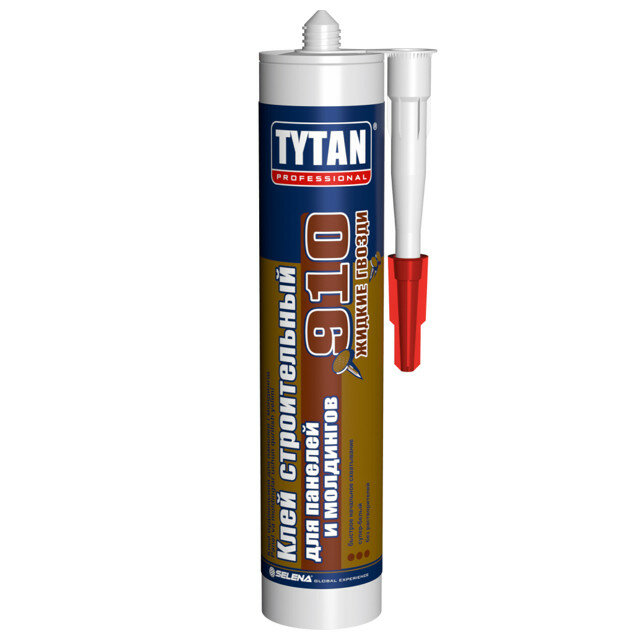 Клей для панелей и молдингов TYTAN 910 440 г, белый, арт. TYT-03321