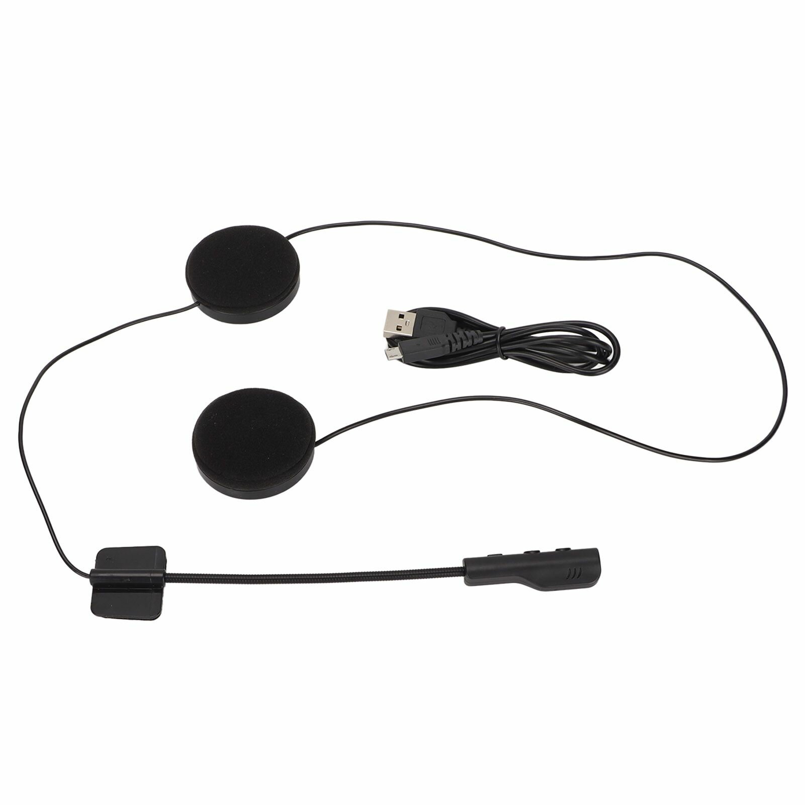 Наушники для шлема, стерео, шумодав, управление