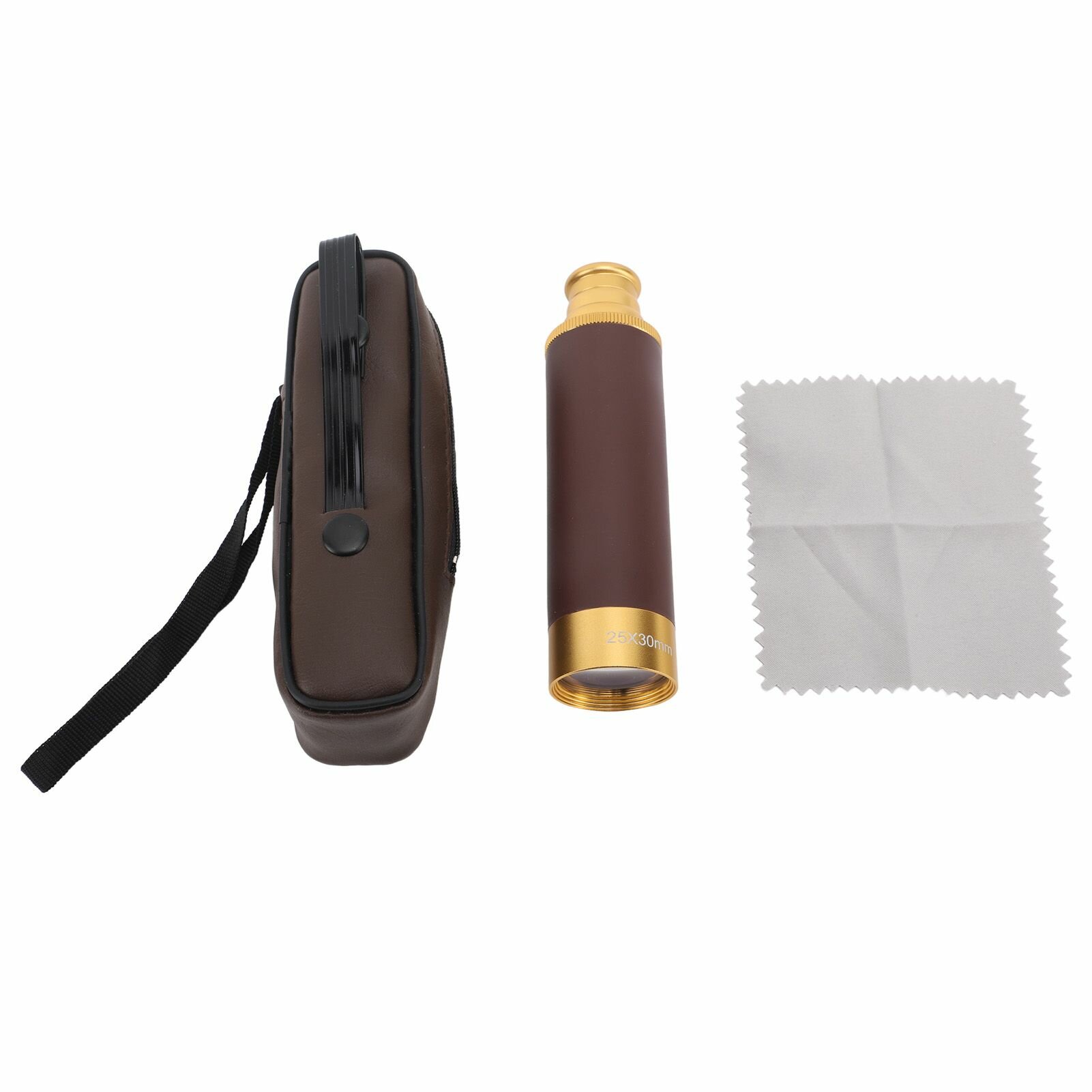 Мощный ручной монокулярный телескоп 25x30 для наблюдения за птицами, масштабируемый складной водонепроницаемый монокуляр с широкоугольным объективом