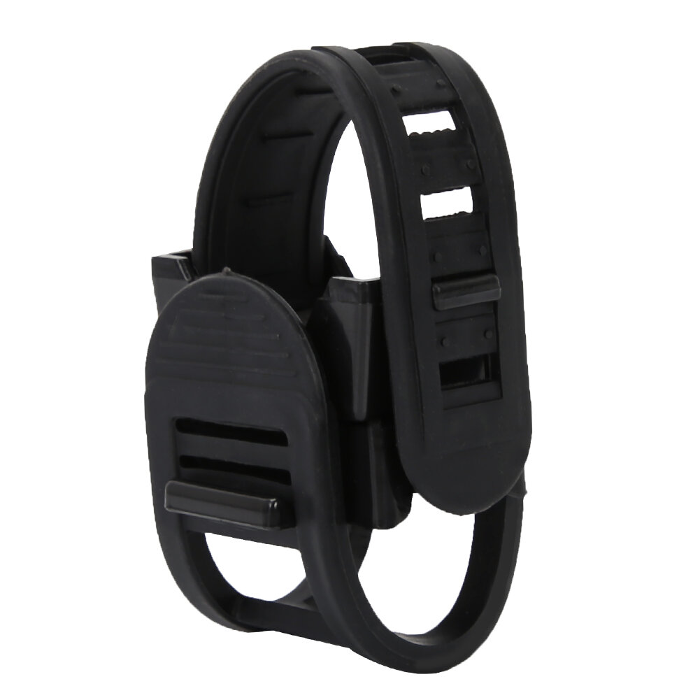 Держатель для фонарика на велосипед, вращающийся на 360°, 2,8*1,6*1,4 дюйма для руля велосипеда