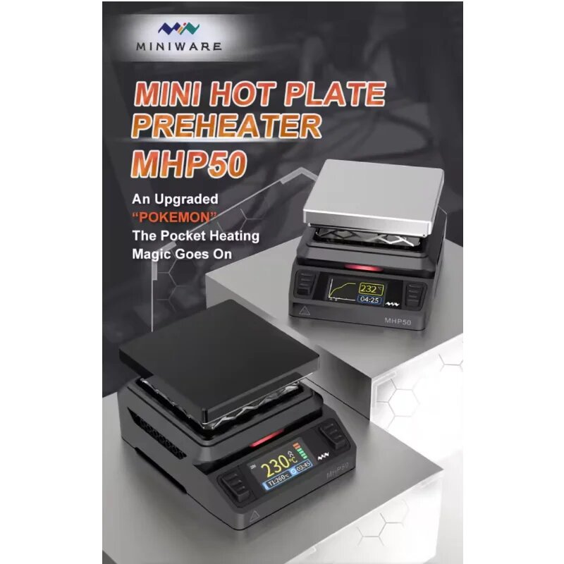 MINIWARE MHP50-Black Мини-нагреватель — фото 1