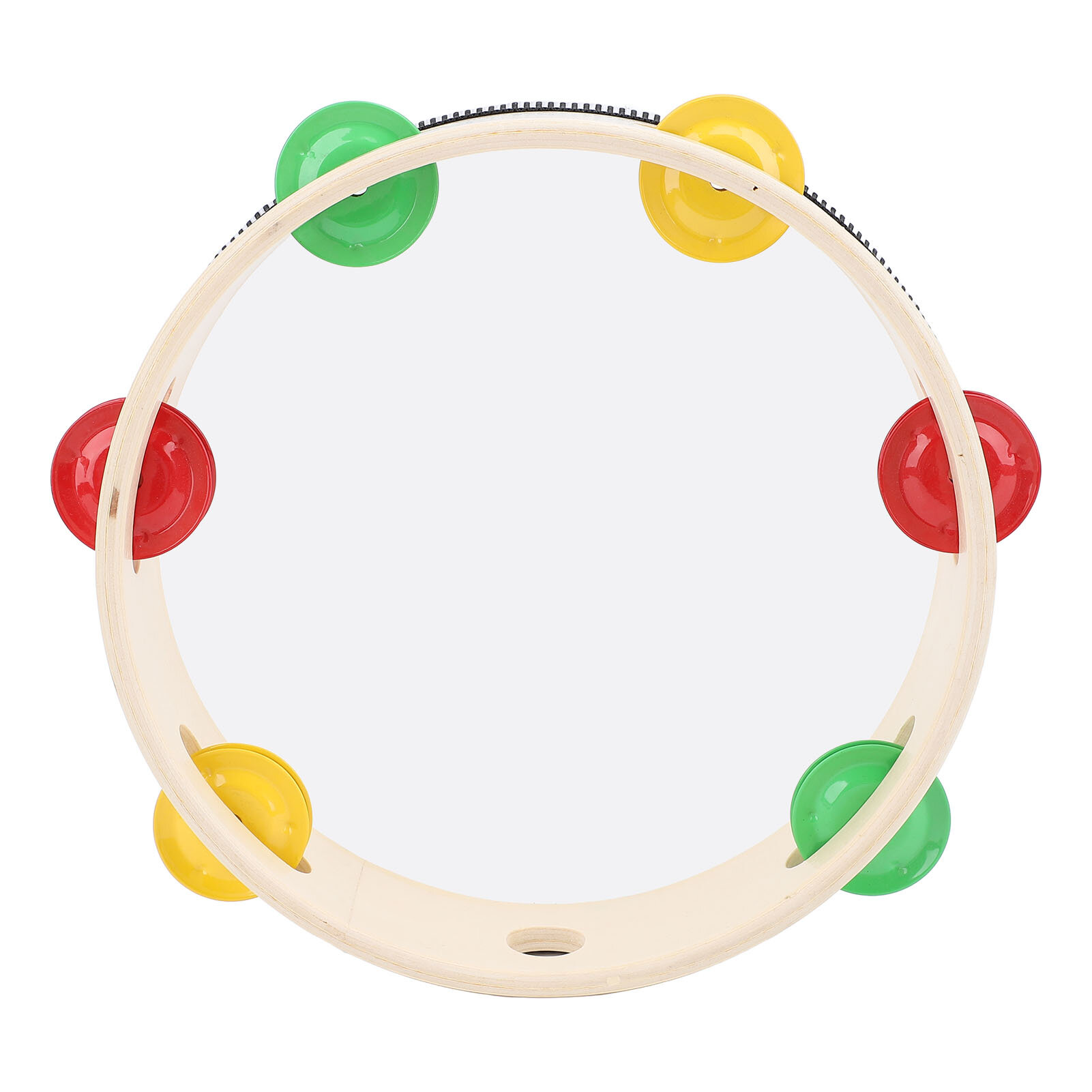 Барабан-тамбурин для детей и взрослых, ручной музыкальный образовательный ударный инструмент, 8 дюймов.