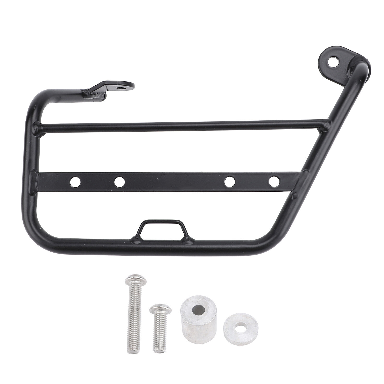 Боковой багажник для мотоцикла, железо, высокая грузоподъемность, электростатическое напыление, для Kawasaki Z650RS 2022-2024, правый