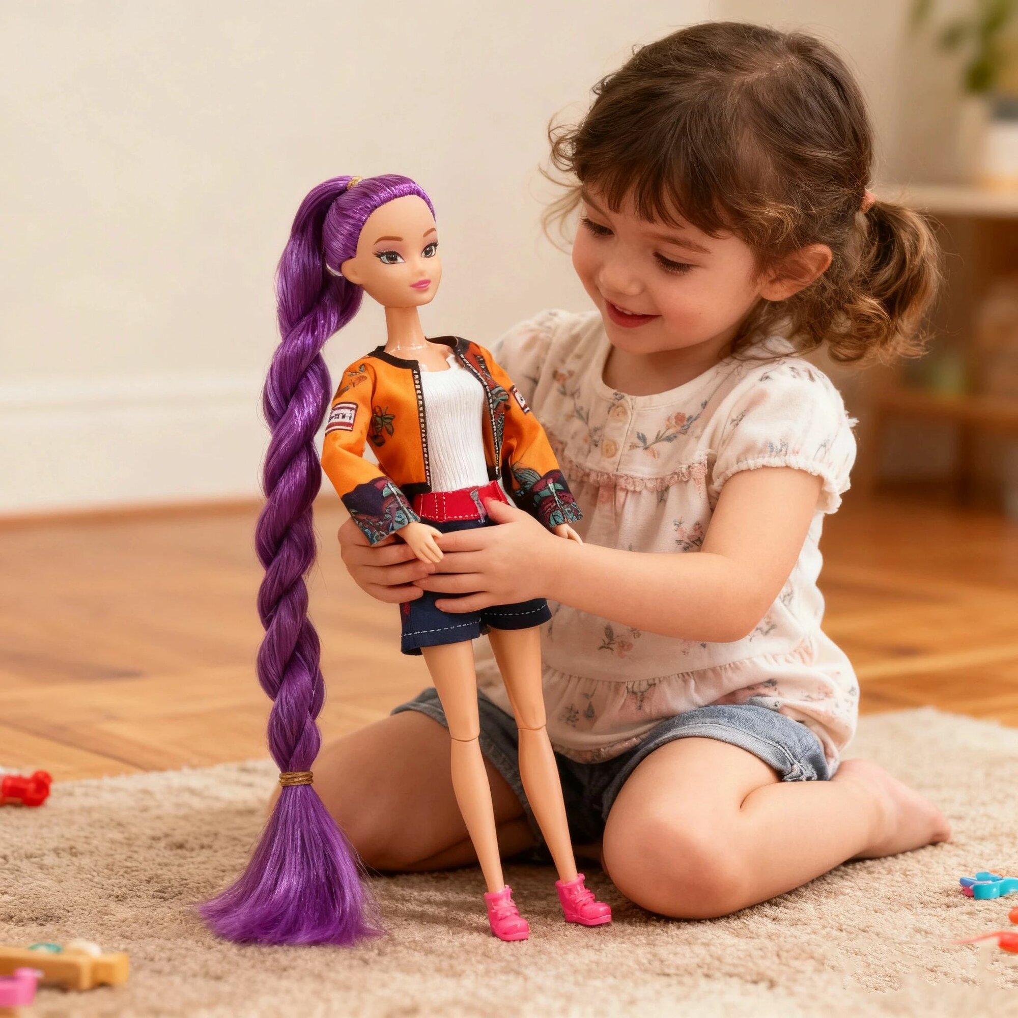 Новая фигурка персонажей аниме Kpop Demon Hunters: Руми, Мира, Зойи, с 11 подвижными суставами, подарок на день рождения и для фан-клуба