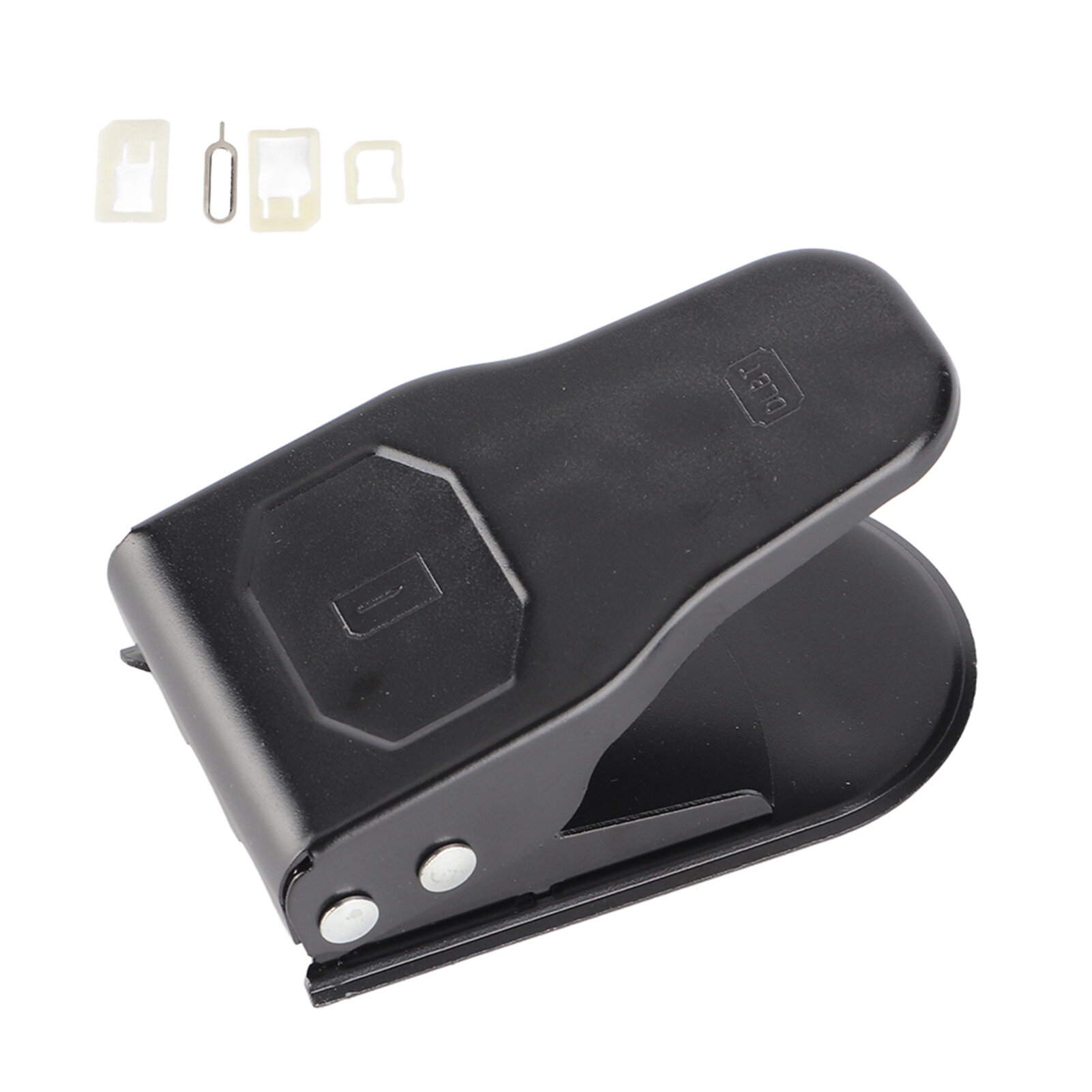 Универсальный инструмент для резки SIM-карт 3-в-1, микро-, нано-, стандартный, адаптер на 3 SIM-карты, 1 игла для SIM-карты для легкой резки и установки