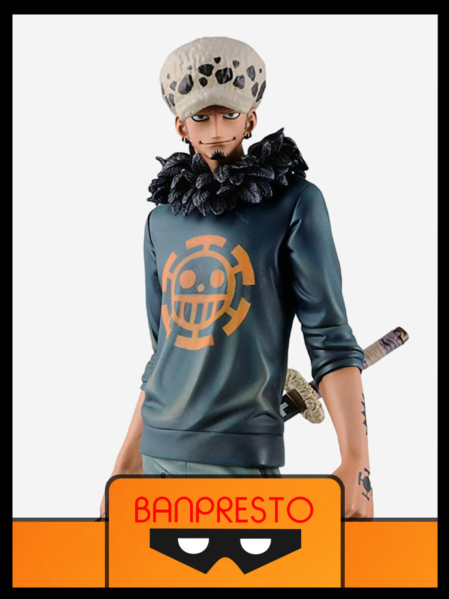 Оригинальная фигурка Trafalgar Law от Banpresto из аниме One Piece / Трафальгар Ло «Ван Пис» 26 см