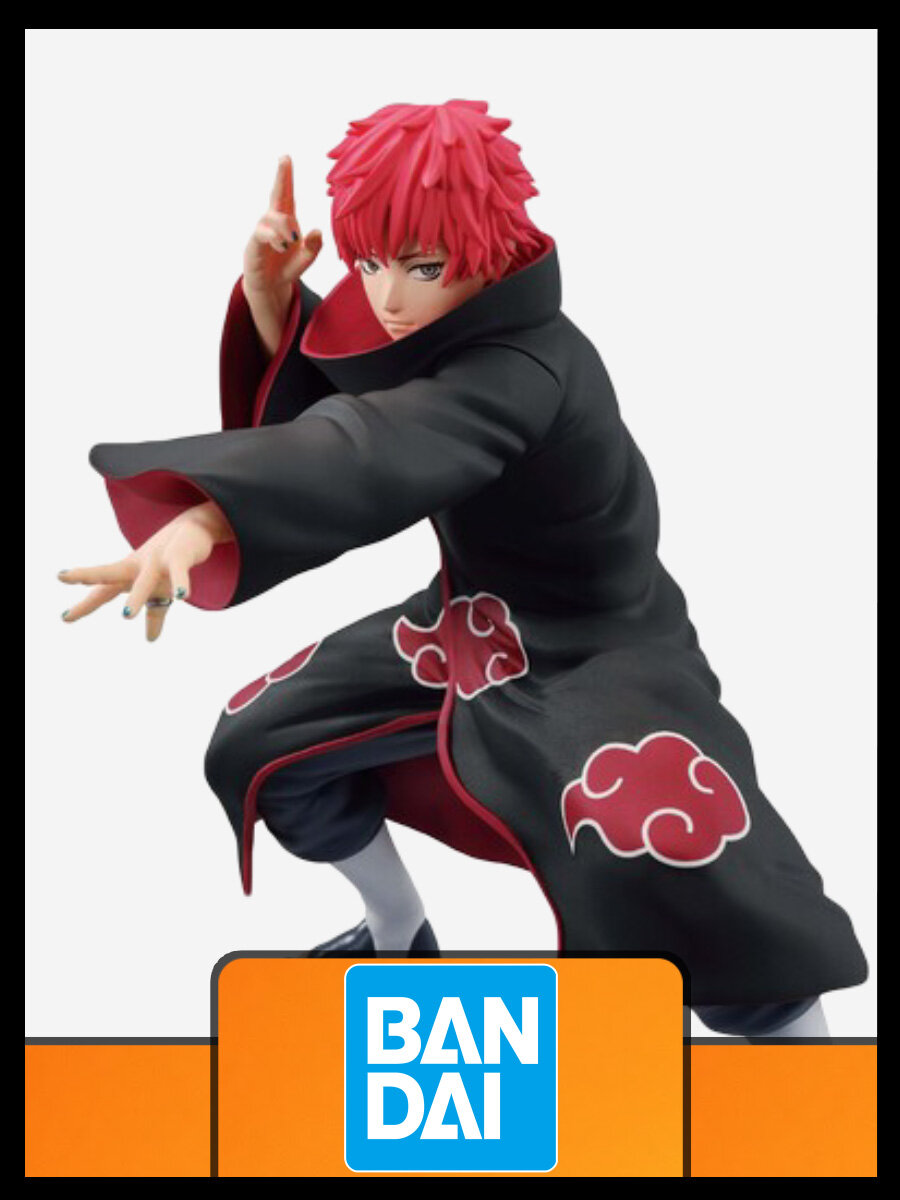 Оригинальная фигурка Sasori от Bandai Spirits из аниме Naruto / Сасори «Наруто: Ураганные хроники» 17 см