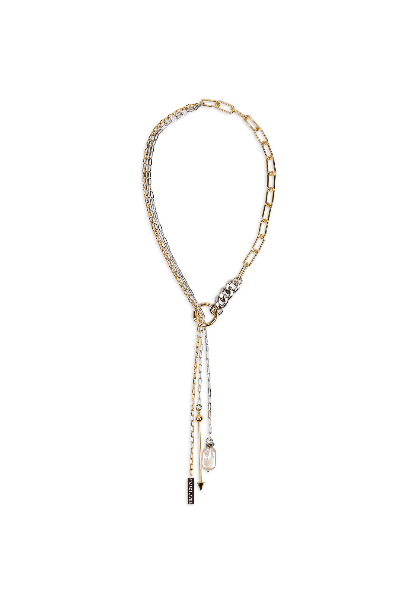 Колье, жемчуг барочный