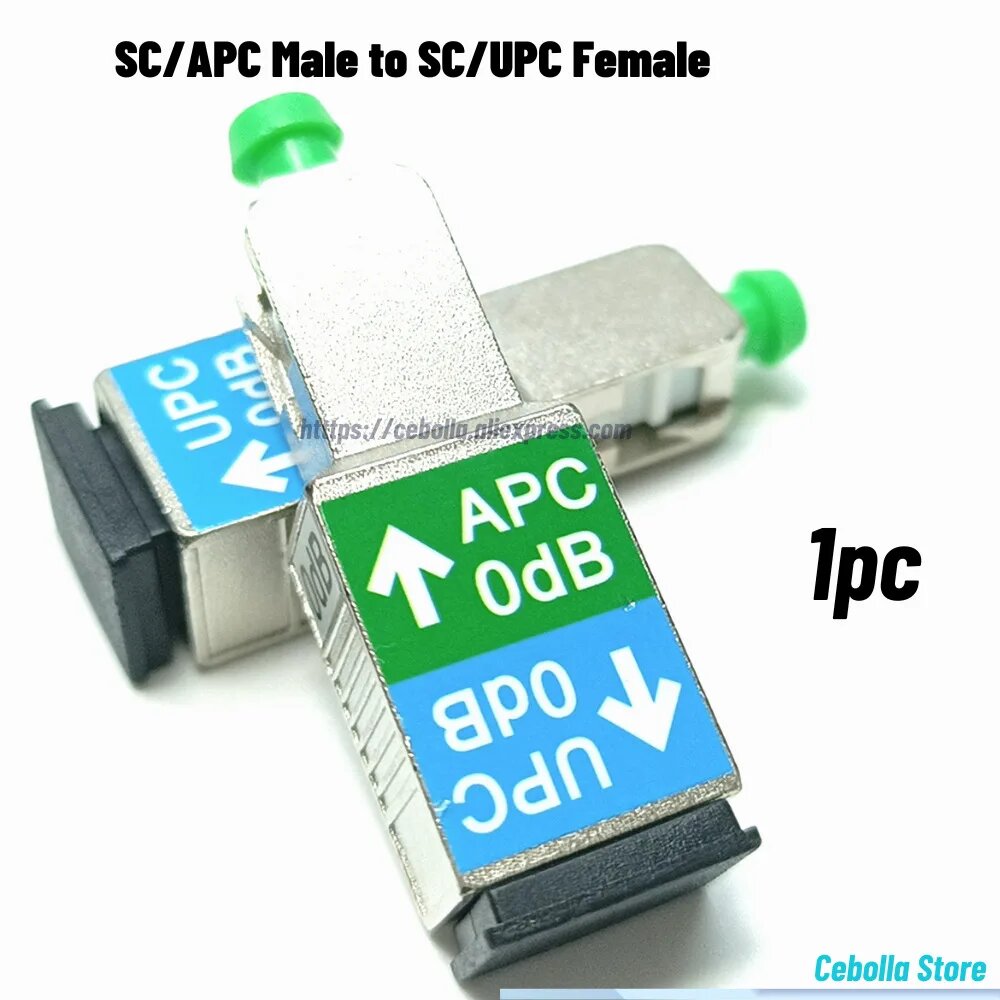 Оптоволоконный адаптер SC/APC - SC/UPC 0dB