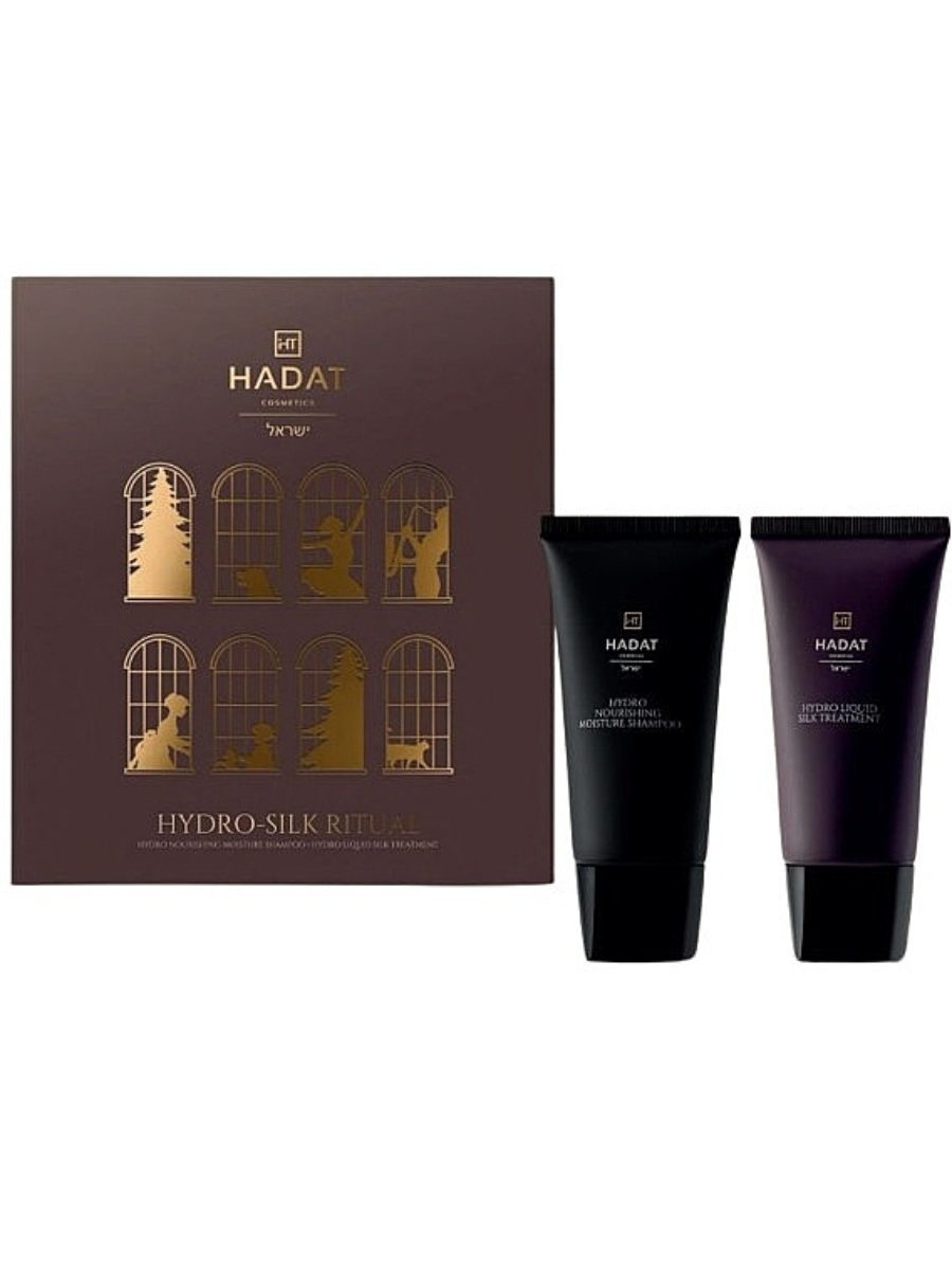 HADAT COSMETICS Дорожный Набор для Питания Волос HYDRO SILK RITUAL