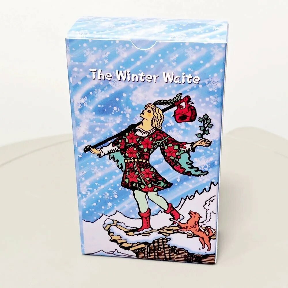 Зимние карты таро 78 штук 12х7 см，（Рекомендуемые качественные продукты）