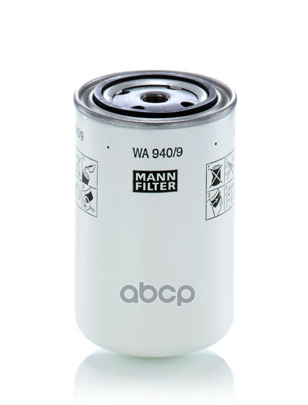 Фильтр Охлаждающей Жидкости Mann Wa 940/9 MANN-FILTER арт. WA 940/9