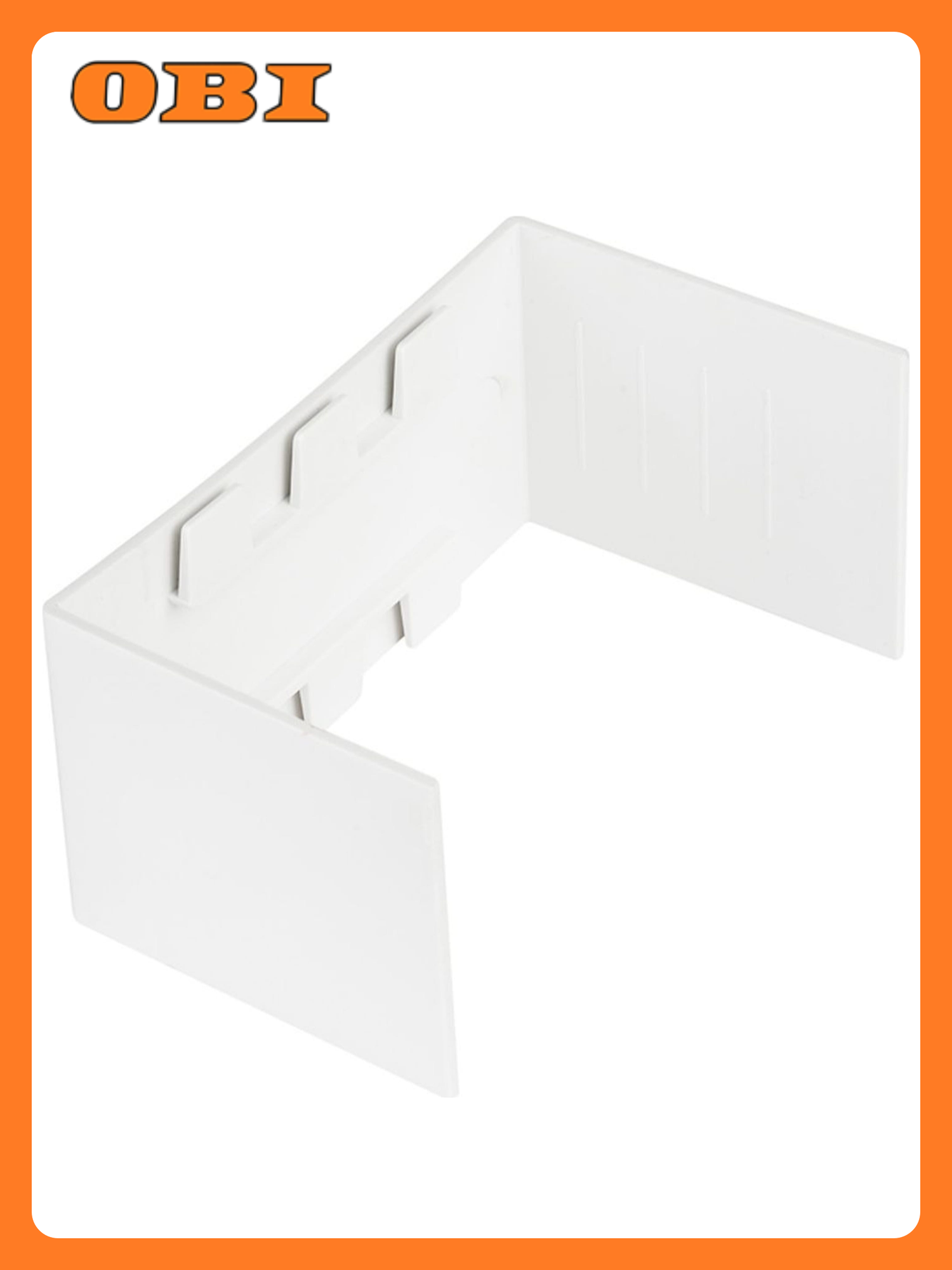 Соединитель EKF PROxima, для кабель-каналов, пластик, белый, 40х25 мм, 4 шт.