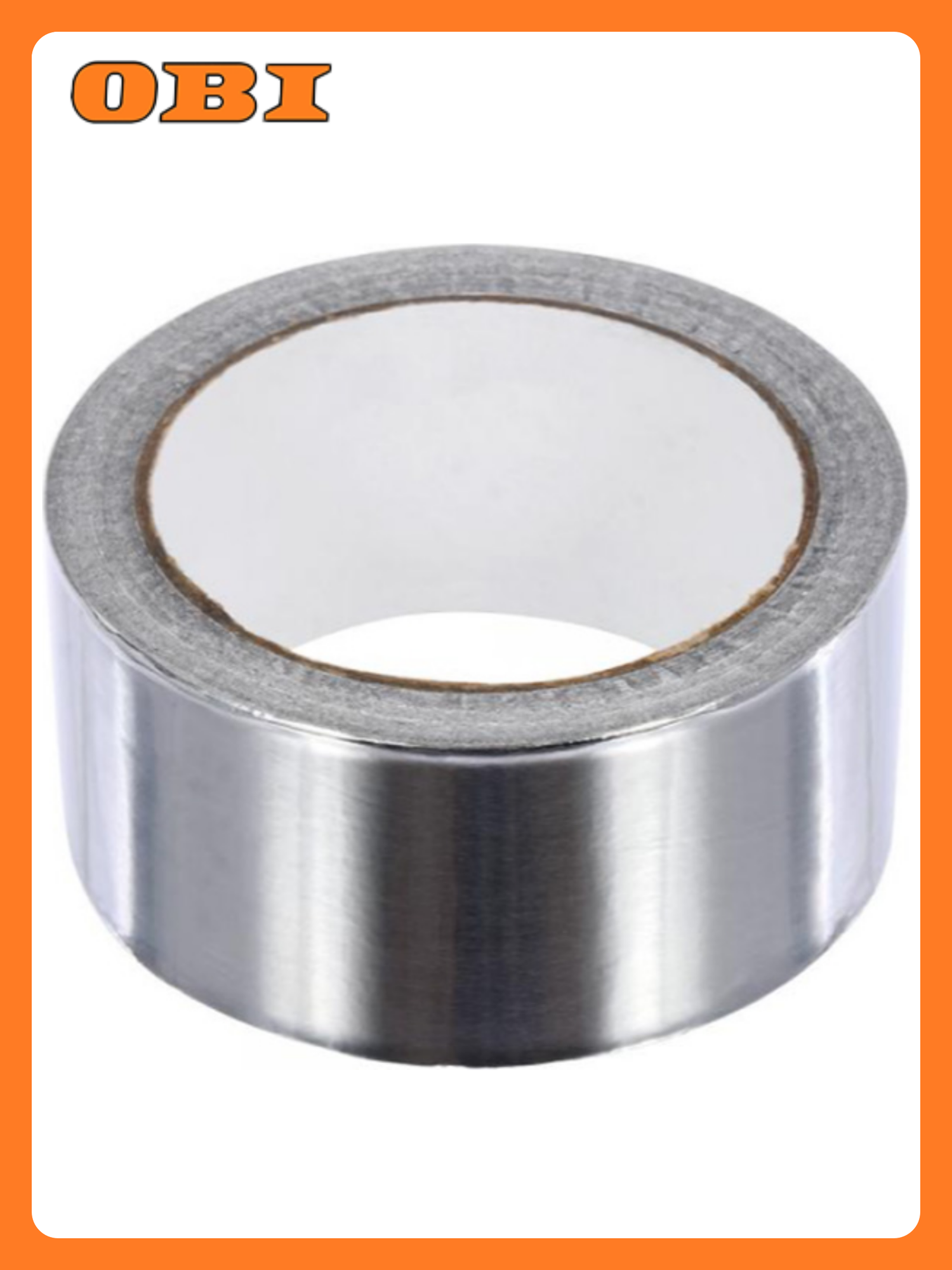 Лента алюминиевая REXANT, для пароизоляции, жаропрочная, влагостойкая, серебристая, 50 мм x 25 м