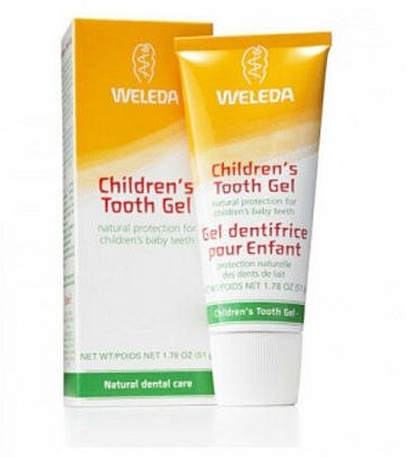 Weleda Уход за полостью рта Р Детская зубная паста-гель 50 мл