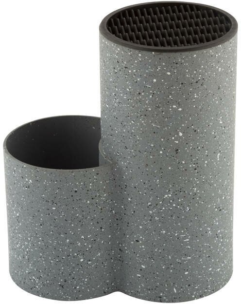 Подставка для ножей и стол. приборов MALLONY Marmo 19х11х22см пластик, резина термопласт.