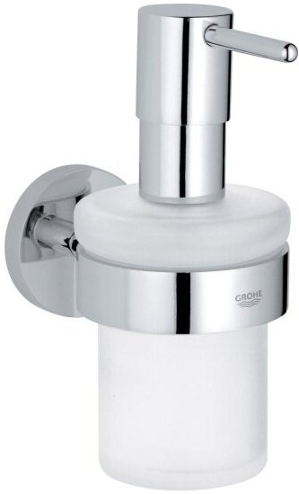Дозатор жидкого мыла Grohe Essentials 40448001 с держателем хром