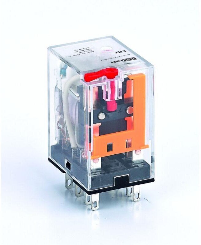 Реле промежуточное 2 конт. с LED и TEST 5А 230В AC SchE, SCHNEIDER ELECTRIC 23865DEK (1 шт.)