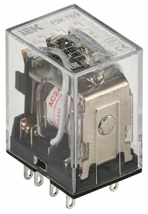 Реле РЭК 78-3 5А 24В AC IEK RRP20-3-05-024A