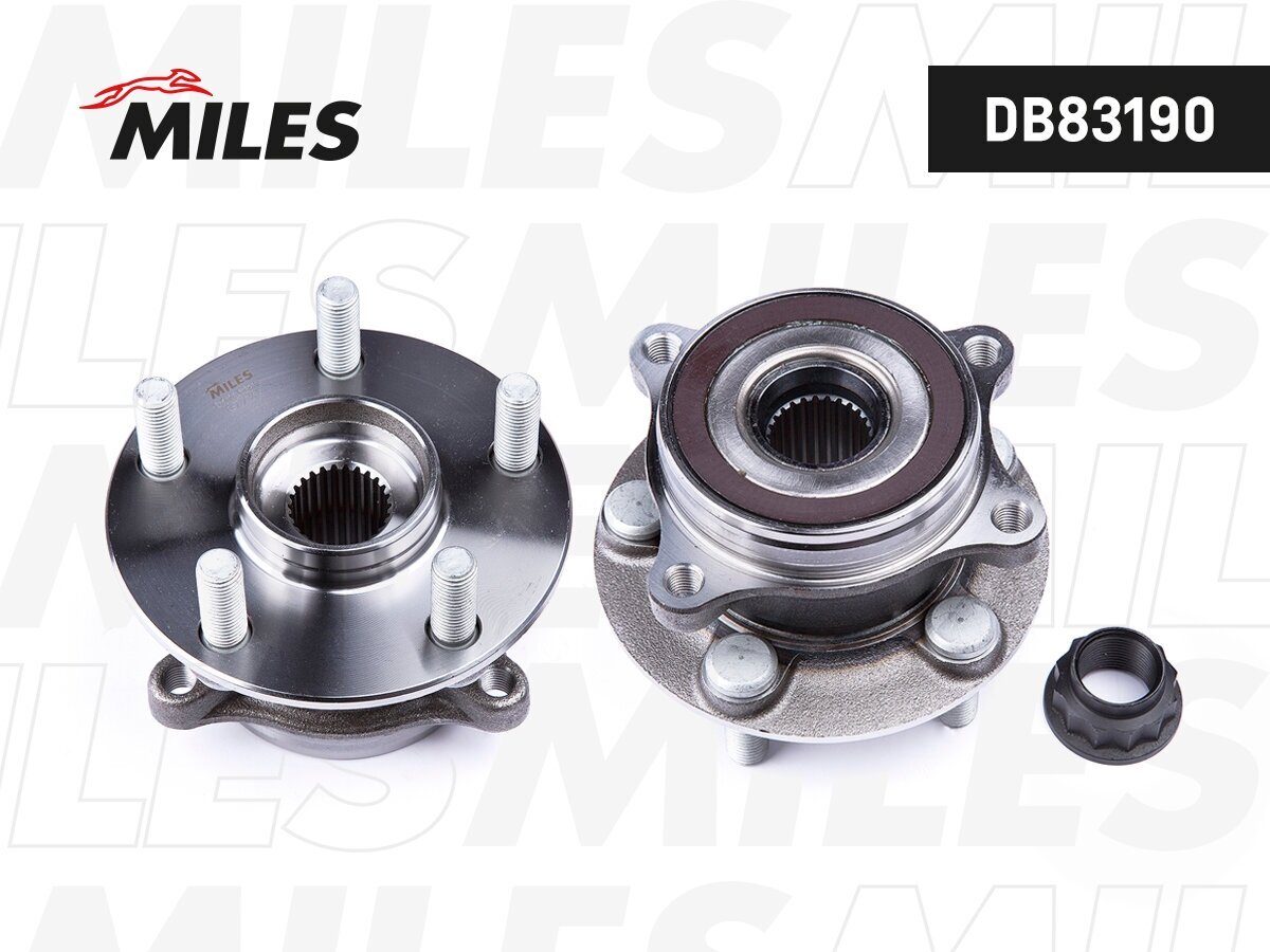 Ступица MILES DB83190 с подш. TOYOTA PRIUS III/LEXUS CT 200H 09- пер.