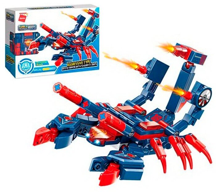 Конструктор 41218 QMAN Скорпион 158 деталей в коробке