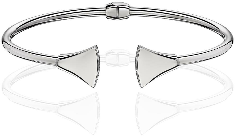 Браслет, серебро, 925 проба, фианит