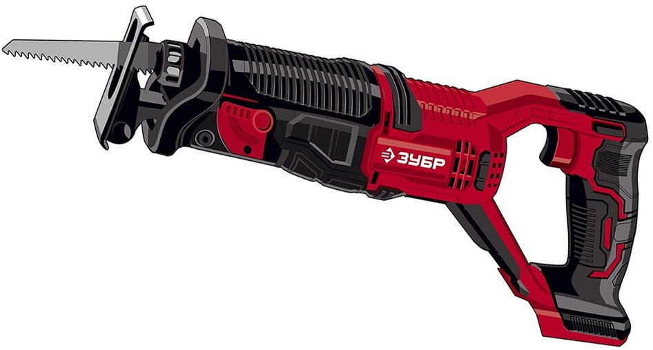 Пила сабельная аккумуляторная ЗУБР СПЛ-185 18В, без АКБ