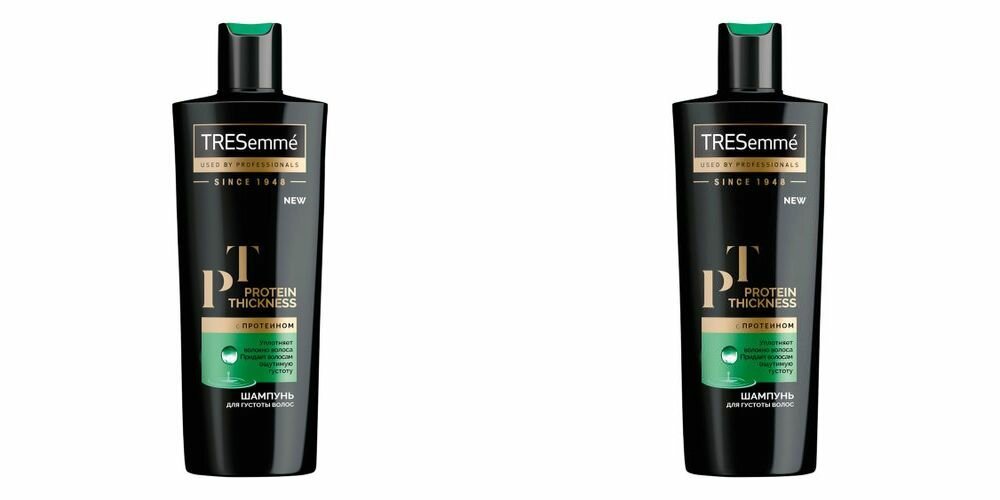 Тресемме Шампунь для создания густоты Протеин, 400 мл, 2 уп