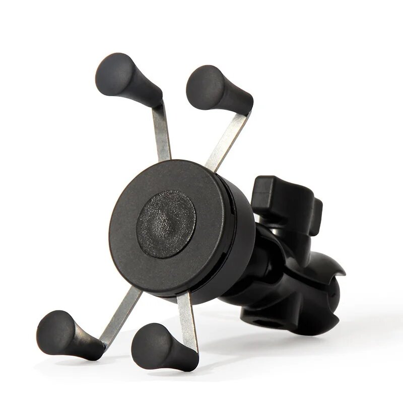 Универсальный 360-градусный регулируемый держатель для мобильного телефона, мотоциклетное зеркало для велосипеда, USB-кронштейн для зарядки, подставка для велосипедной ручки