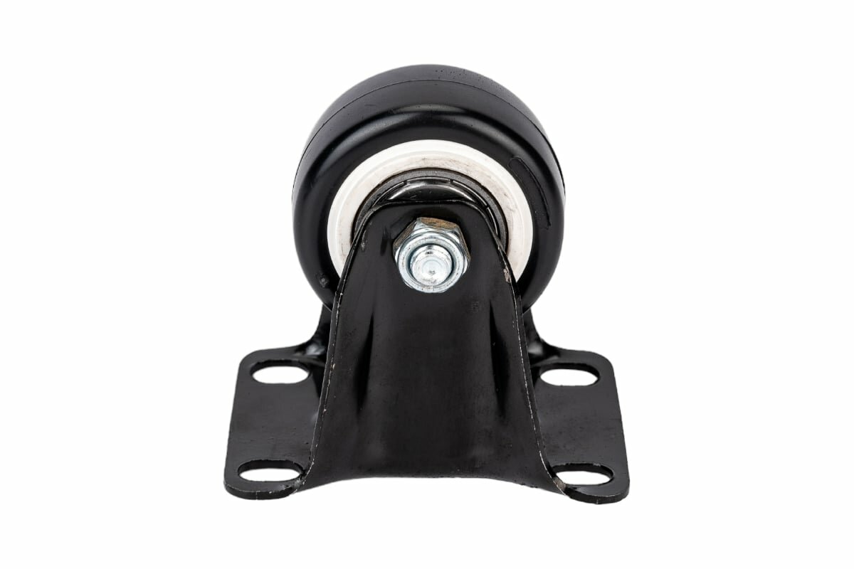 MFK-TORG 4052040 Колесо неповоротное черной резины 40 мм для оборудования и монтажа