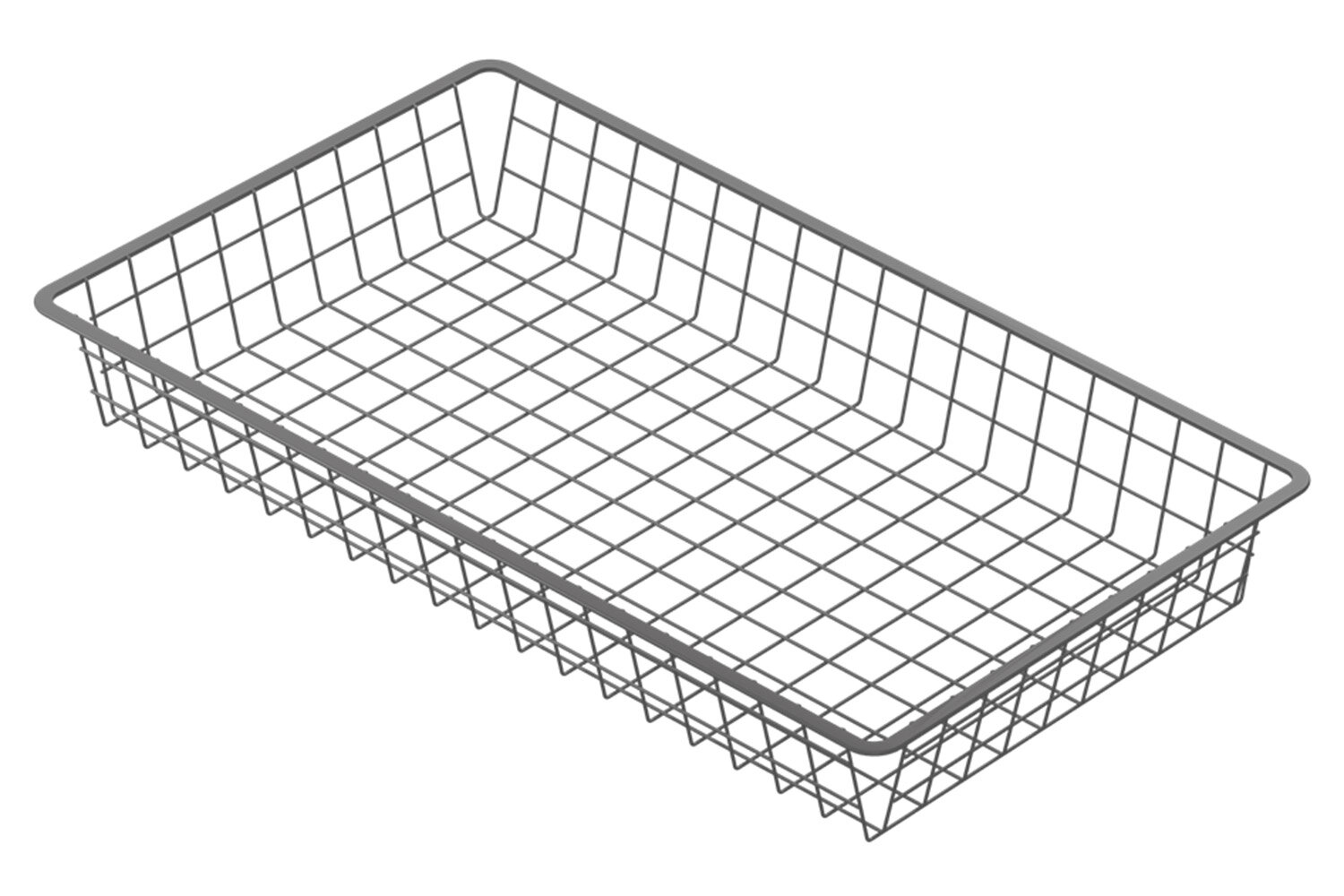 Корзина проволочная выдвижная для каркаса Hoff Оскар, цвет серый