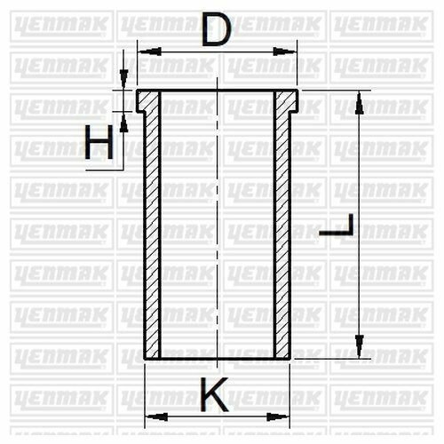 Гильза цилиндра Yenmak 5165893000