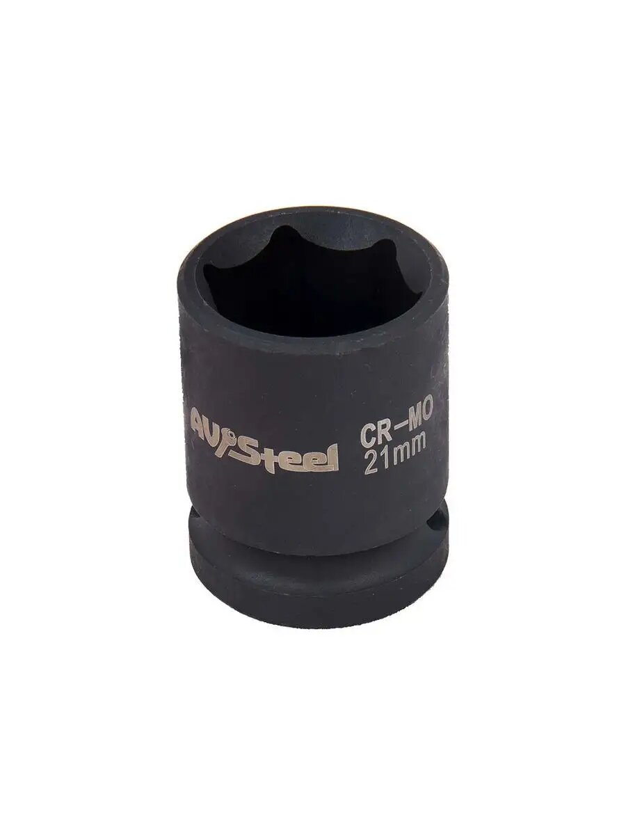 Торцевая головка ударная AV-720021 6-гранная 1/2" 21мм