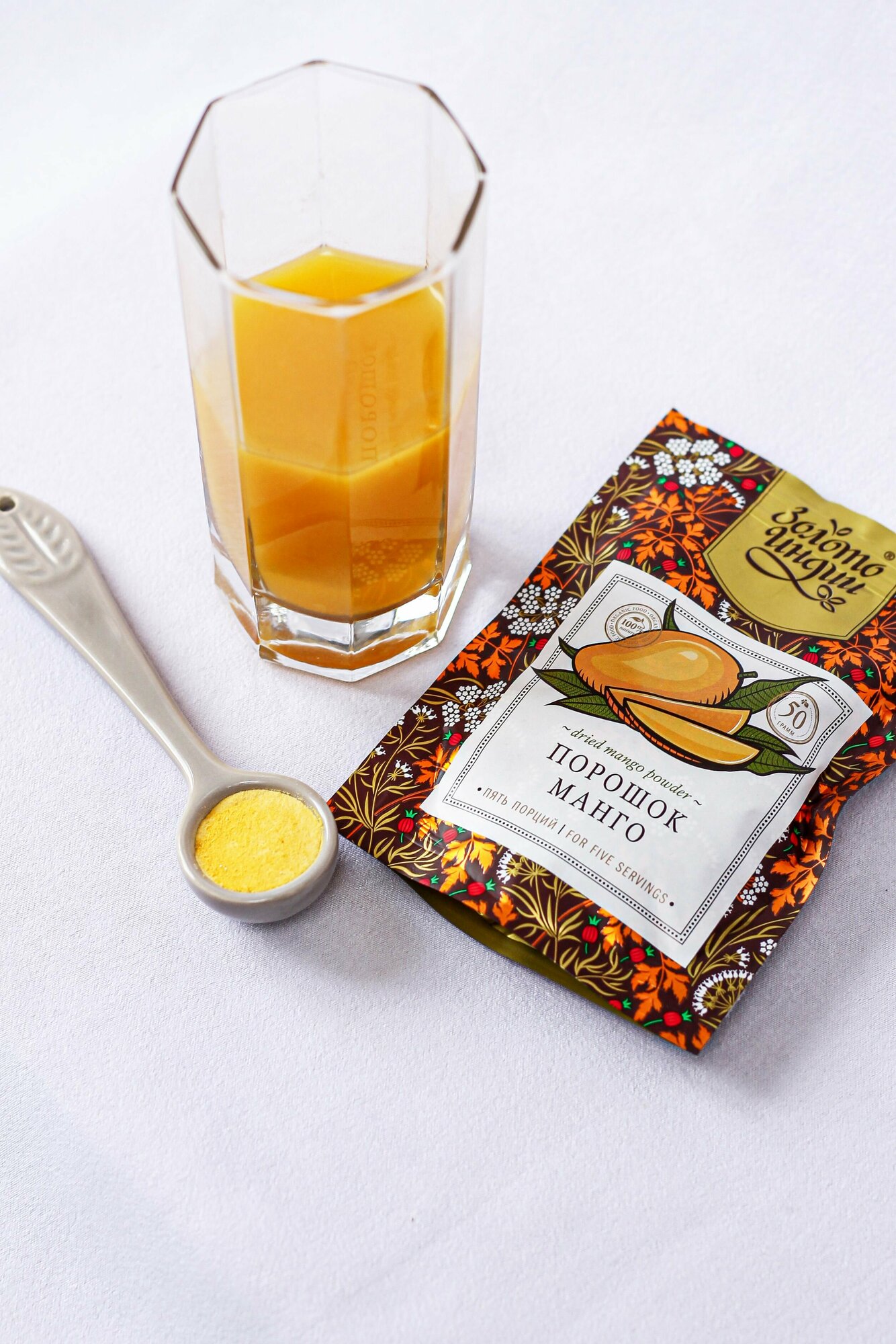 Манго порошок распылительной сушки (Spray Dried Mango Powder) 50 г