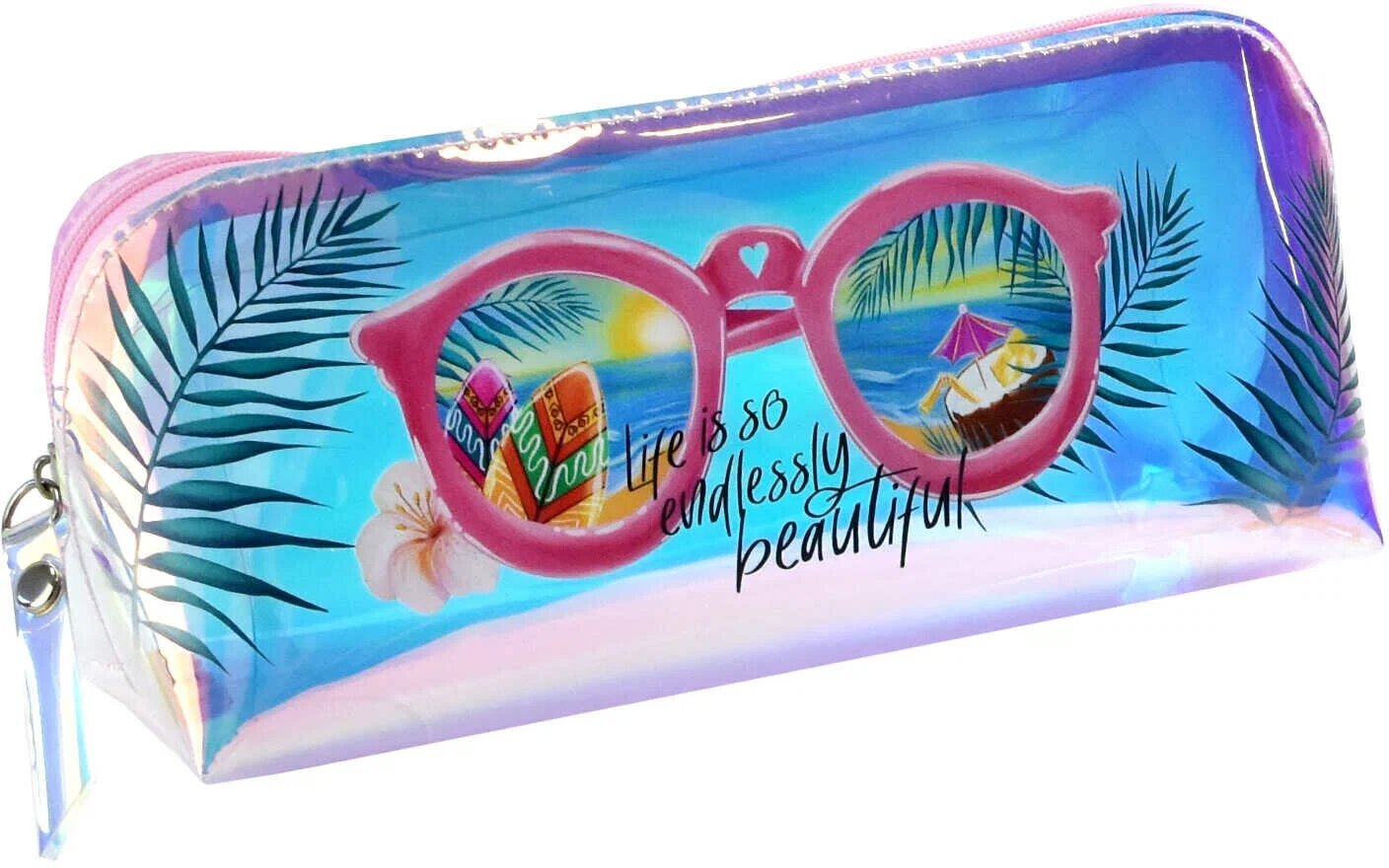 Пенал школьный для девочек Феникс+ арт.61349/ тропический рай