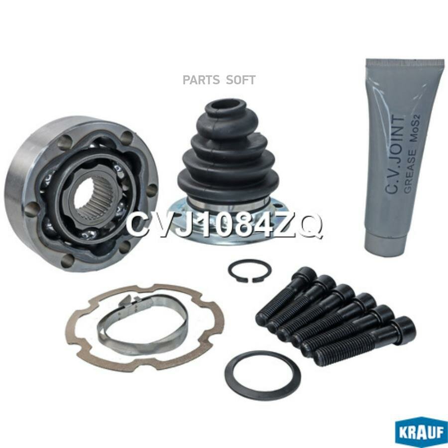 CVJ1084ZQ KRAUF ШРУС AUDI A3/SKODA OCTAVIA/VW PASSAT B6 03- внутр.